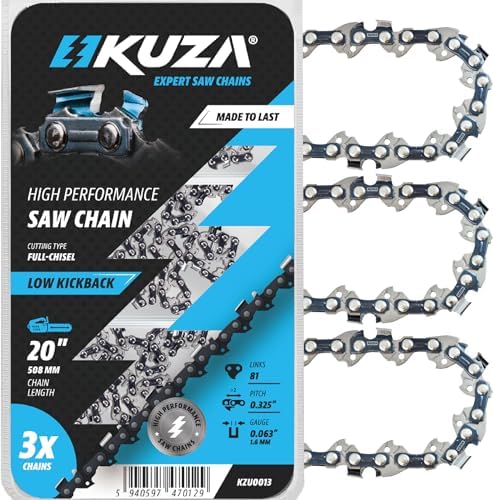 Amazon.com: STIHL 26RS 81 Rapid Super Chainsaw Chain 20" Bar .325 pitch .063 gauge : Patio, Lawn ...