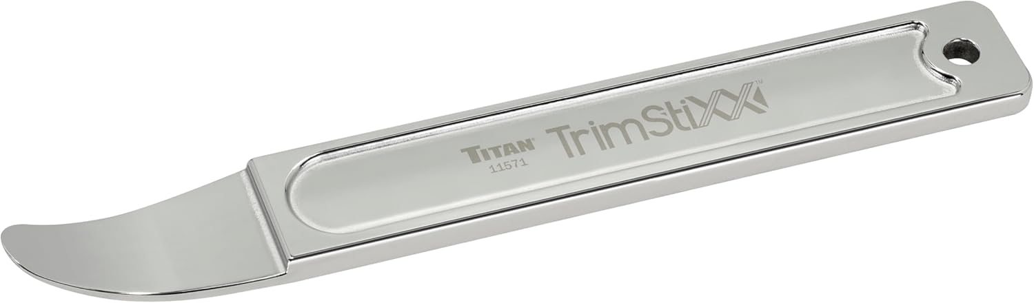 Amazon.com: Titan 11571 Trim Stixx 7-Inch Wedge Pry Bar Tool with Razor ...
