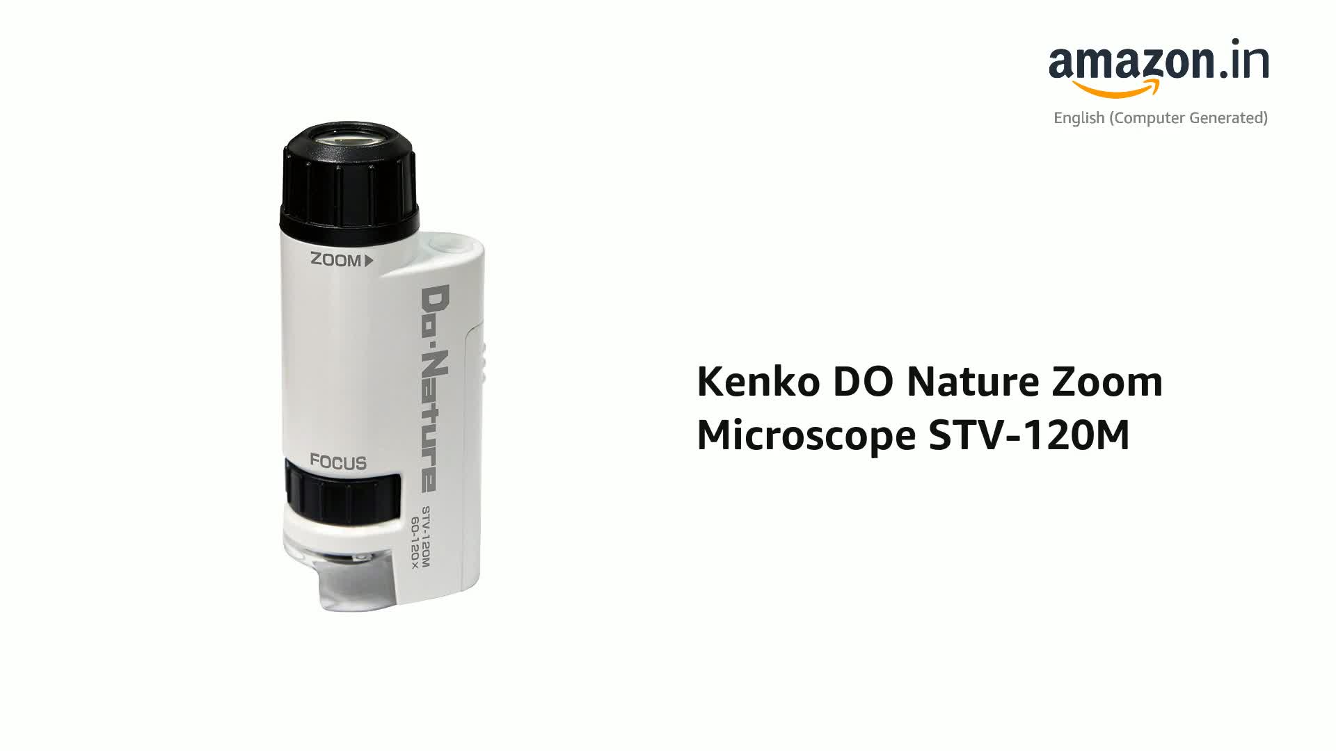 Watch Kenko DO Nature Zoom Microscope STV-120M on Amazon Live