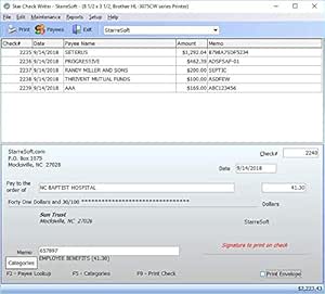 Amazon.com: Star Check Writer CD