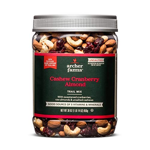 Amazon.com : Archer Farms Cashew Cranberry & Almond Trail Mix 30 oz - 4 ...