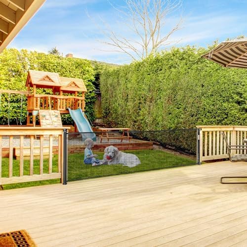 Amazon.com: Babepai Retractable Baby Gates Extra Wide | 72" Wide x 38 ...