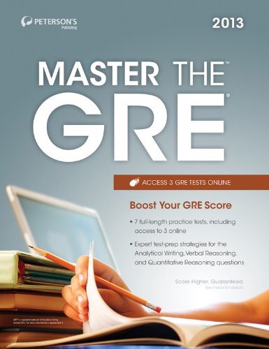 Master the GRE 2013: Peterson's: 9780768936094: Amazon.com: Books