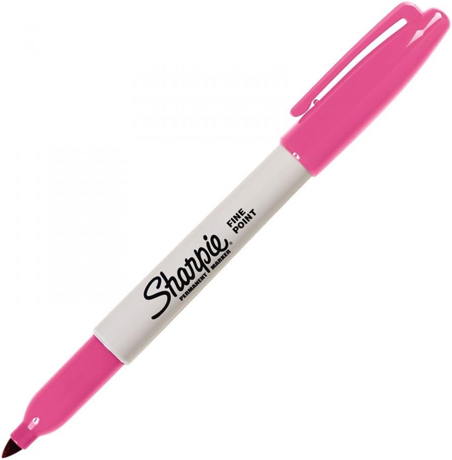 SHARPIE Fine Point Blue Permanent Marker - Permanent Markers (Blue ...