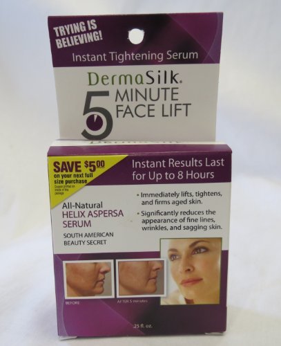 Amazon.com: DermaSilk 5 Minute Face Lift, .25 fl oz each (Pack of 3 ...