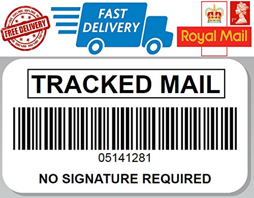 200 X Fake Tracking Labels Barcode Fake Tracked Parcel Fake ...