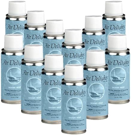 Amazon.com: Air Delights Ocean Mist Micro 3000 Air Freshener Refill, 2 ...