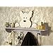 HomeZone® Novelty Dog Wall Mounted Coat Rack Floating Wall Shelves ...