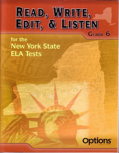 Read, Write, Edit, & Listen for the New York State ELA Tests (Optoins ...