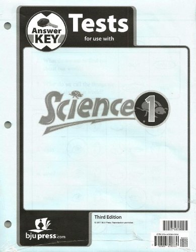 Science 1 Tests Answer Key: 271809 3rd Edtn: 9781606820889: Amazon.com ...