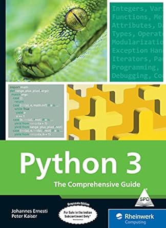 Buy Python 3: The Comprehensive Guide to Hands-On Python Programming ...
