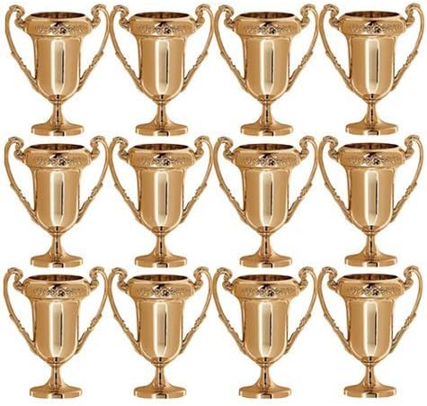 Amazon.com: Mini Award Trophy Value Pack, 12ct : Home & Kitchen