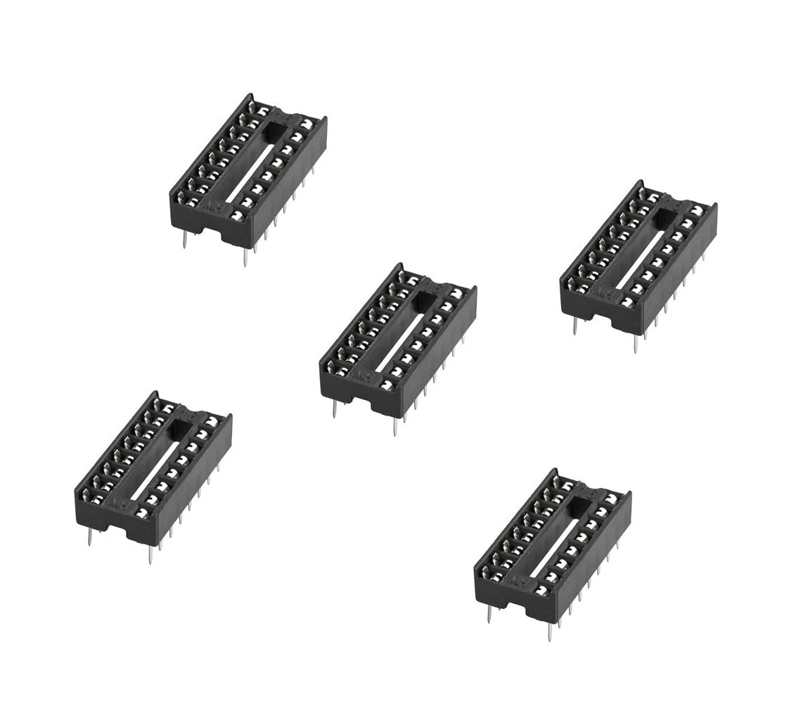 AVS COMPONENTS 14 Pin DIP IC Socket-Base-Connector for Microcontrollers ...
