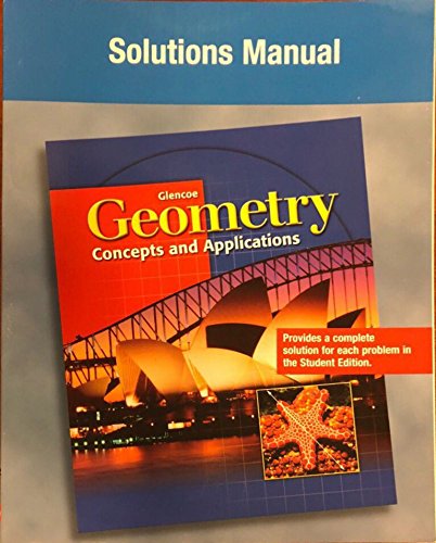 Amazon.com: Glencoe Geometry - Concepts And Applications (Teacher ...