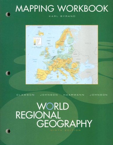 Amazon.com: Mapping Workbook for World Regional Geography, 9th Edition ...