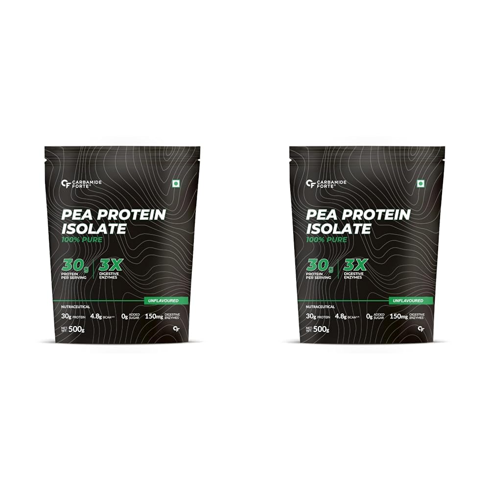 Carbamide Forte Pea Protein Isolate 30g per serving | Vegan Plant ...