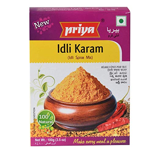 Priya Idli Karam - 100g (Pack of 3) - Authentic, Aromatic, Flavourful ...