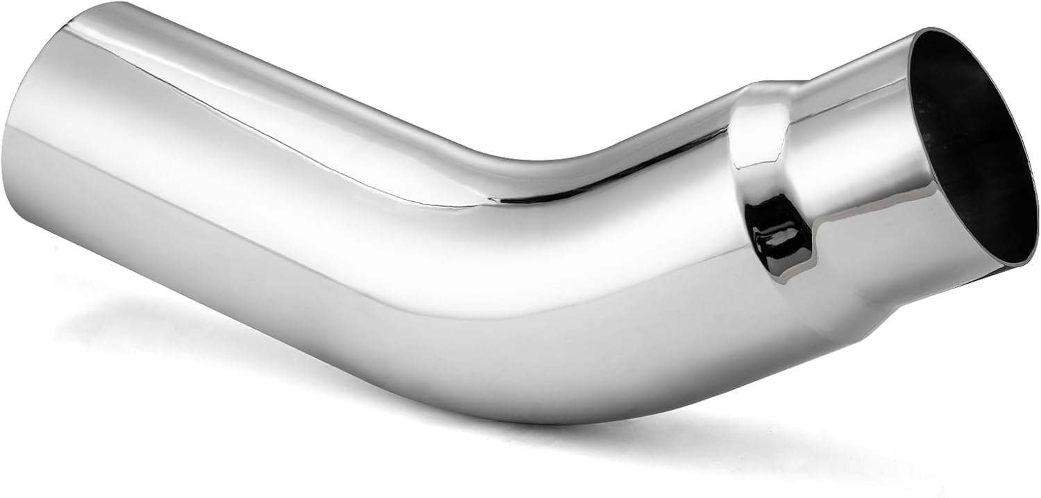 Amazon.com: Autarboor 4 Inch Turn Down Diesel Exhaust Elbow Tip, 4.0" Inlet 5.0" Outlet 23 ...