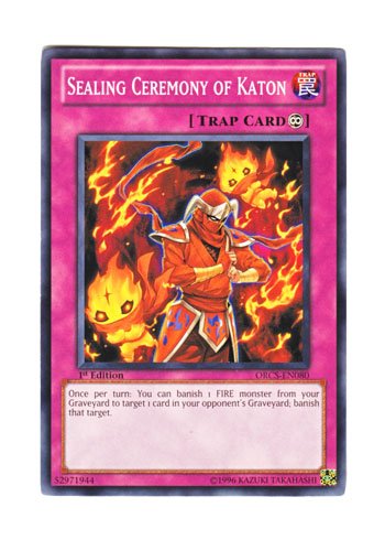 Buy YU-GI-OH! English version ORCS-EN 080 Sealing Ceremony of Katon ...