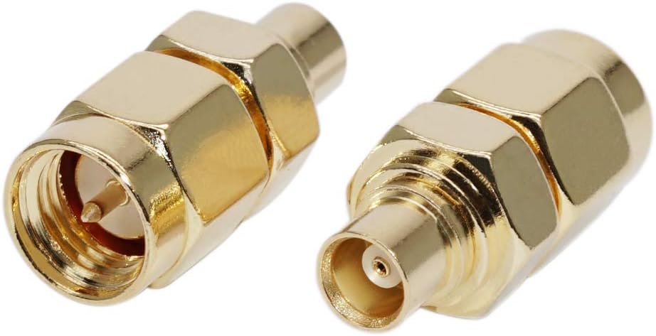 Amazon.com: 2PCS SMA Male to MCX Female Connector RF Coax Coaxial Adapter Copper Gilding ...