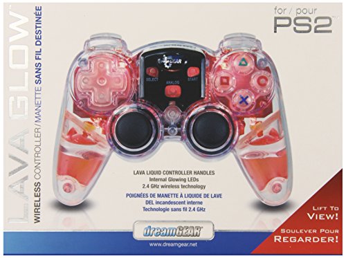 PS2 Lava Glow 2.4 GHZ RF Wireless Controller | Amazon price tracker ...