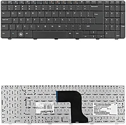 WeFly Laptop Keyboard Compatible for Dell Inspiron 15R N5010 M501R 5010 M5010 M5010R 15VD 1308 ...