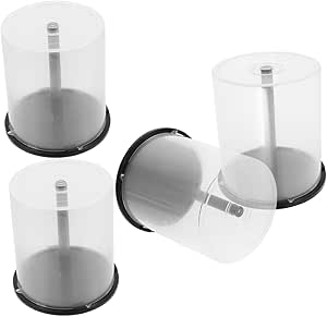 Amazon.com: ABOOFAN 4pcs Cd DVD Storage Bin Plastic Cd DVD Organizers ...