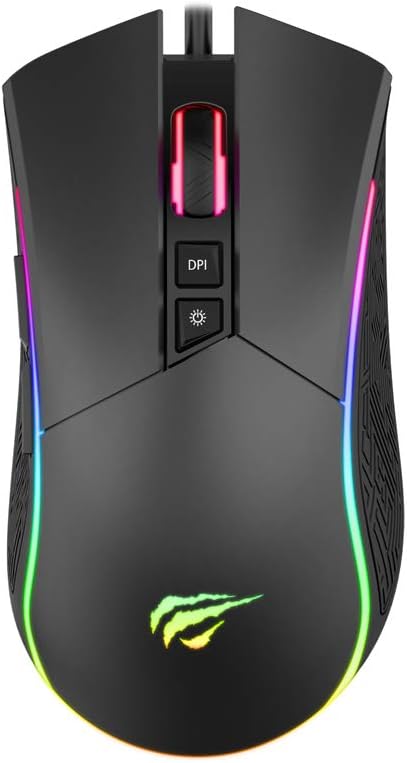 Havit RGB Backlit Wired 7200DPI 7 Buttons Gaming Mouse: Mice: Amazon.com.au