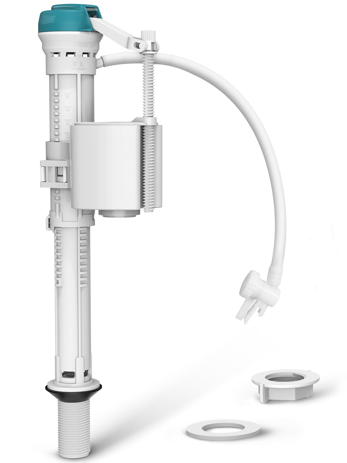 Toilet Fill Valve Replacement Kit - Universal Toilet Repair Kit Inside ...