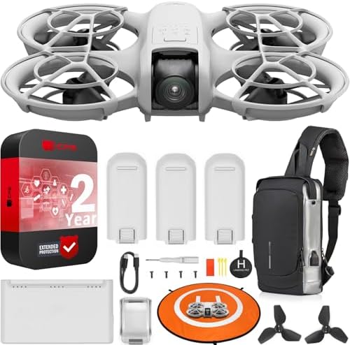 Amazon.com: DJI Neo Three-Battery Combo, Mini Drone with 4K UHD Camera ...
