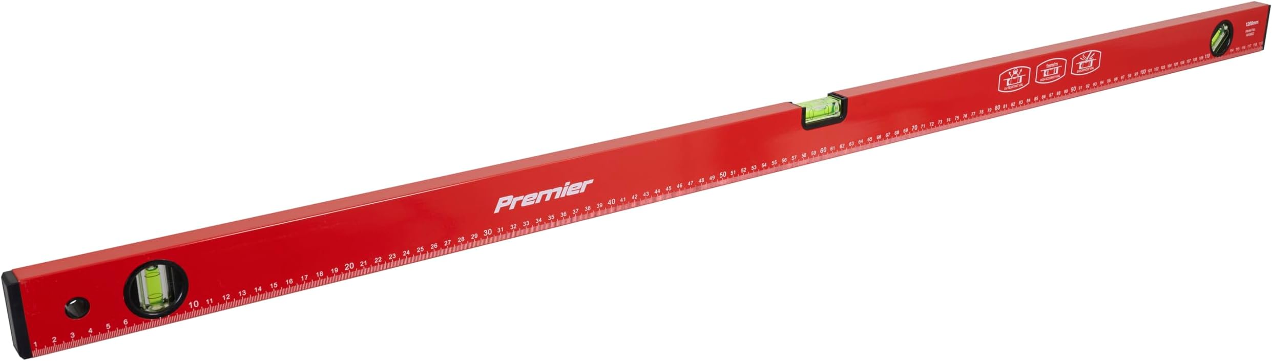 Sealey Premier 1200mm Spirit Level, 120cm 48" - AK9862 : Amazon.co.uk ...