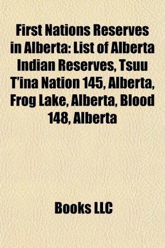 First Nations Reserves in Alberta: List of Alberta Indian Reserves ...
