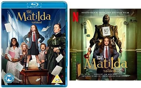 Matilda The Musical Blu-ray and Matilda The Soundtrack CD Bundle ...