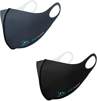 Amazon.com: FE Active Adults Face Mask - Made in The USA Breathable ...