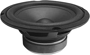 KNOKR 6.5 Inch Midrange Bass Speaker Driver 2 Ohm 100W Music Hifi ...