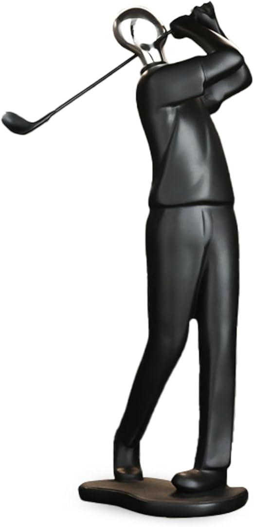 Amazon.com: Milnnie 4×3×12" Modern Golf Figurine Statue – Elegant ...