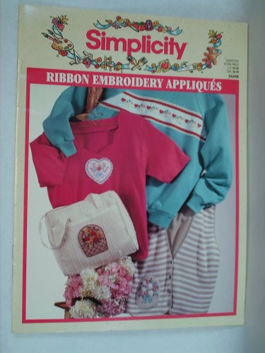 Simplicity: Ribbon Embroidery Appliques (#3608): Simplicity: Amazon.com ...