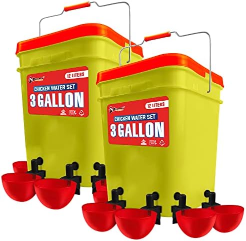 Amazon.com : Little Giant 10 Gallon Tank Heavy Duty Poultry Chicken ...