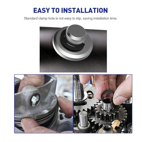 Snapklik.com : Boatsea 500Pcs E-Clip Circlip Assortment Set, External ...