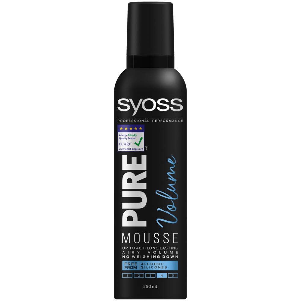 Syoss Pure Volume Mousse 250ML : Amazon.de: Kosmetik