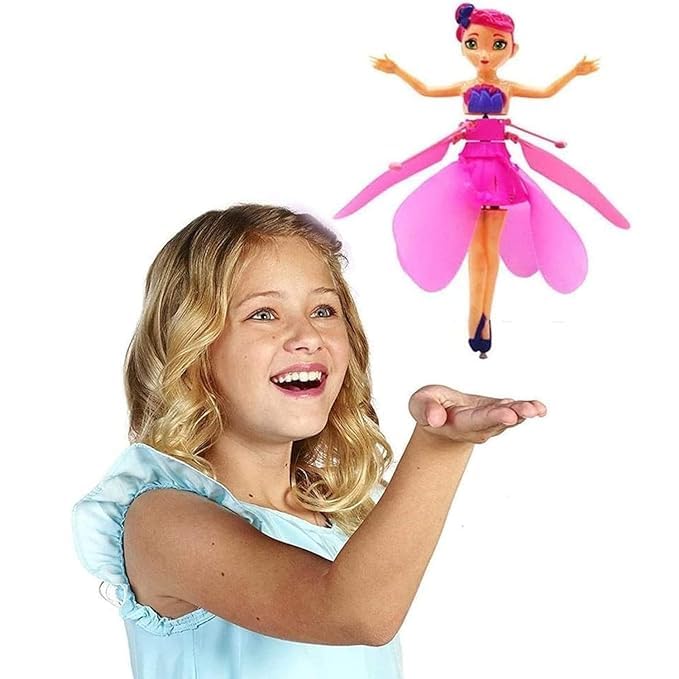 [BINZO World] Magical Flying Fairy Doll, Hand Sensor Control, USB Powered Magic Flying Fairy ...