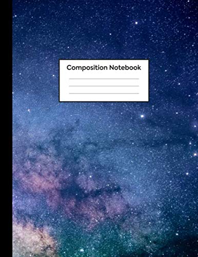 Composition Notebook: Wide Rule, Outer Space Constellations - Journal ...