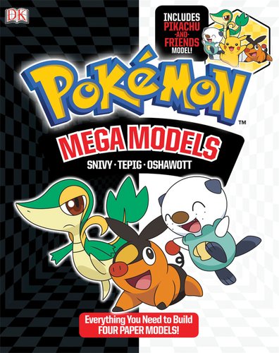 Pokemon Mega Models: Snivy - Tepig - Oshawott : Grossblatt, Ben: Amazon ...