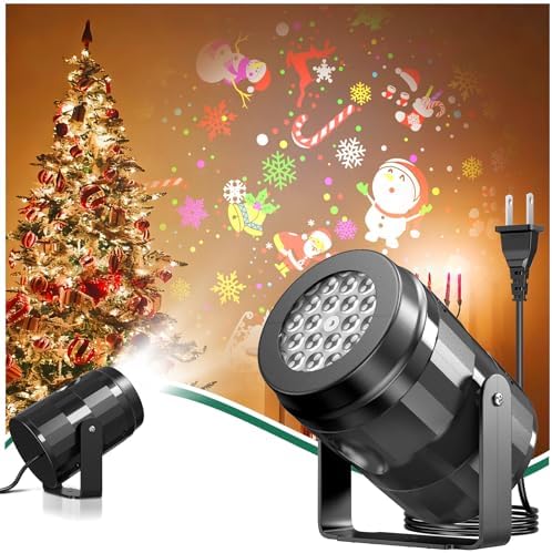 Amazon.com: LED Christmas Projector Light, Dynamic Projection, 270 ...