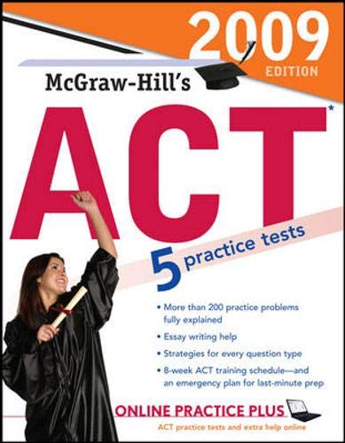 McGraw-Hill's ACT, 2009 Edition: Dulan,Steven: 9780071588232: Amazon ...