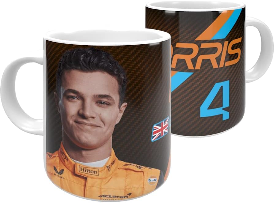 Norris #4 2023 Mug - Formula Racing - Coffee & Tea - Lando - One - 1 ...