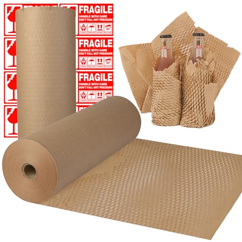 Snapklik.com : GZGDLJQ Honeycomb Packing Paper, 15 X 300 Packing Paper ...