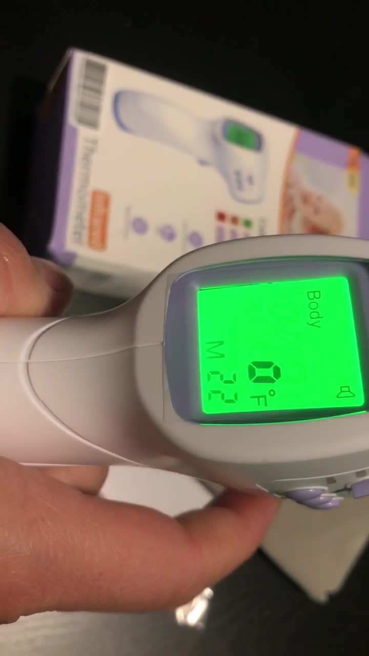 Watch How to use forehead thermometer on Amazon Live