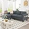 Amazon.com: ZeeFu Convertible Sectional Sofa Couch,Classic 3 Seat L ...