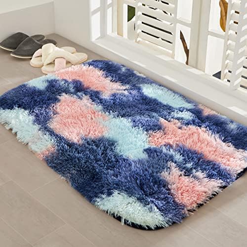 Strail Faux Fur Rug 2x3 Feet, Super Soft Non Slip Door Mat, Versatile ...